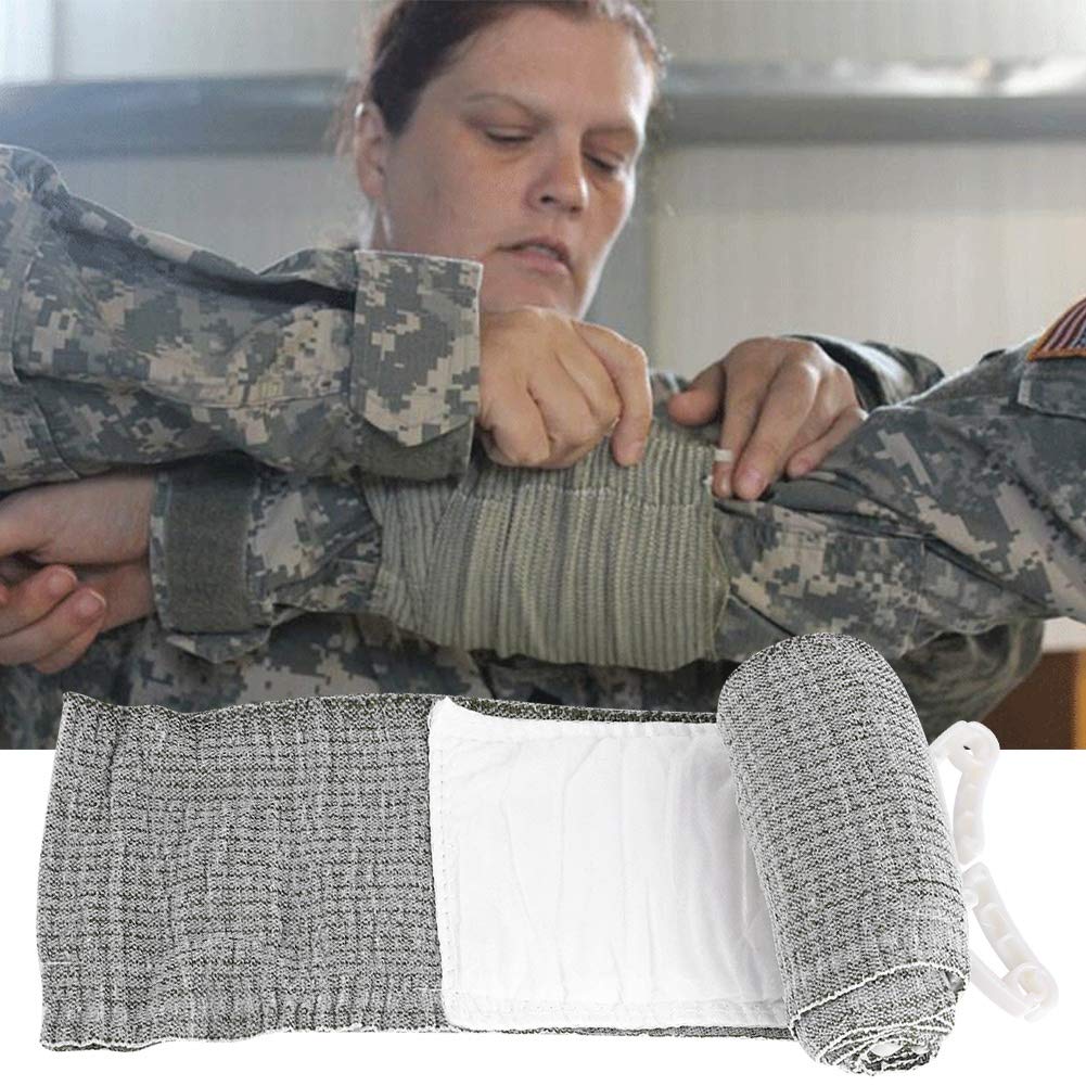 Zer one First Aid Bandage, Wound Hemostatic Bandage Emergency Training ...