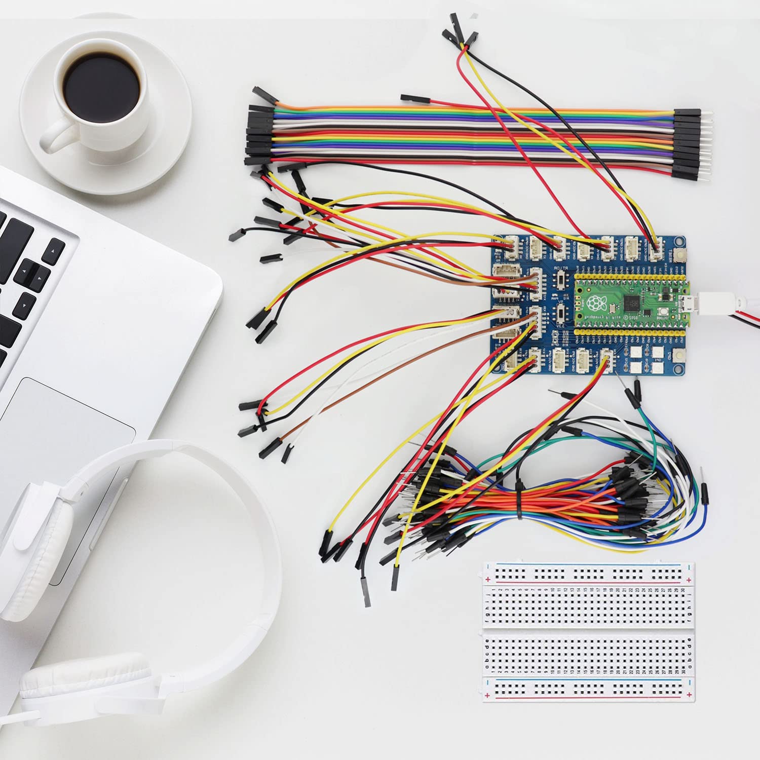 Mua LK COKOINO Raspberry Pi Pico GPIO Expansion Kit Pico GPIO Break Out Starter Kit to Build ...