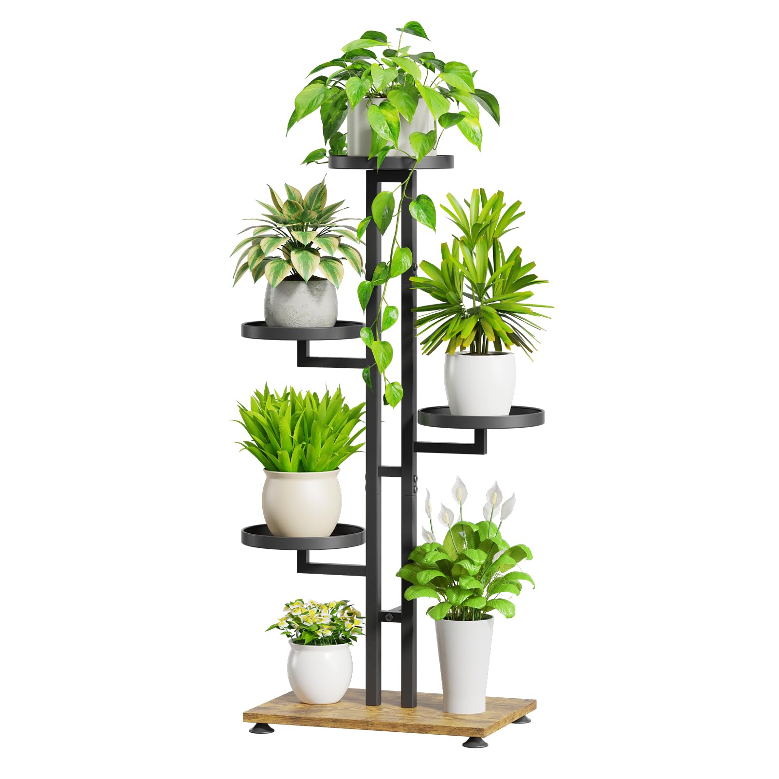Mua 6 Tier Plant Stand Indoor Outdoor, Tiered Corner Plant Stands for ...