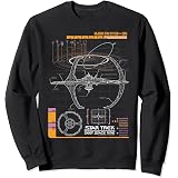 Amazon.com: Star Trek DS9 Bajoran System Schematic T-Shirt : Clothing ...