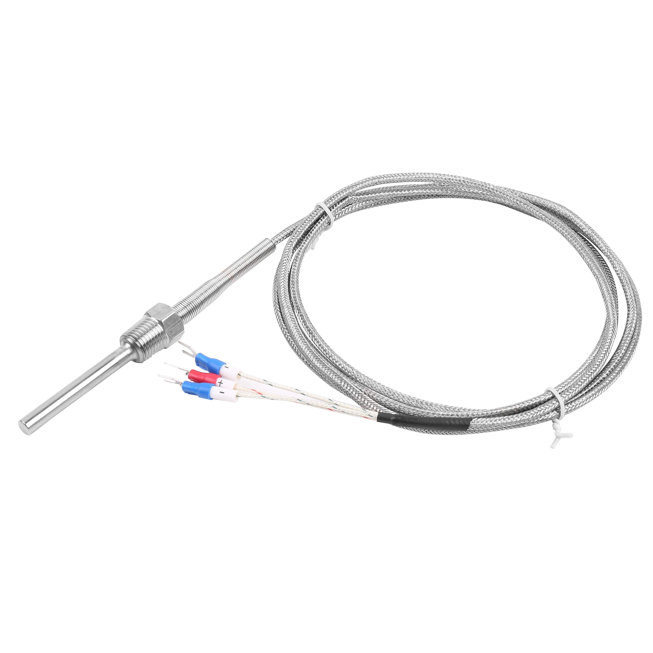 Mua Waterproof RTD PT100 Temperature Sensor - Jaybva Stainless Steel 3 ...