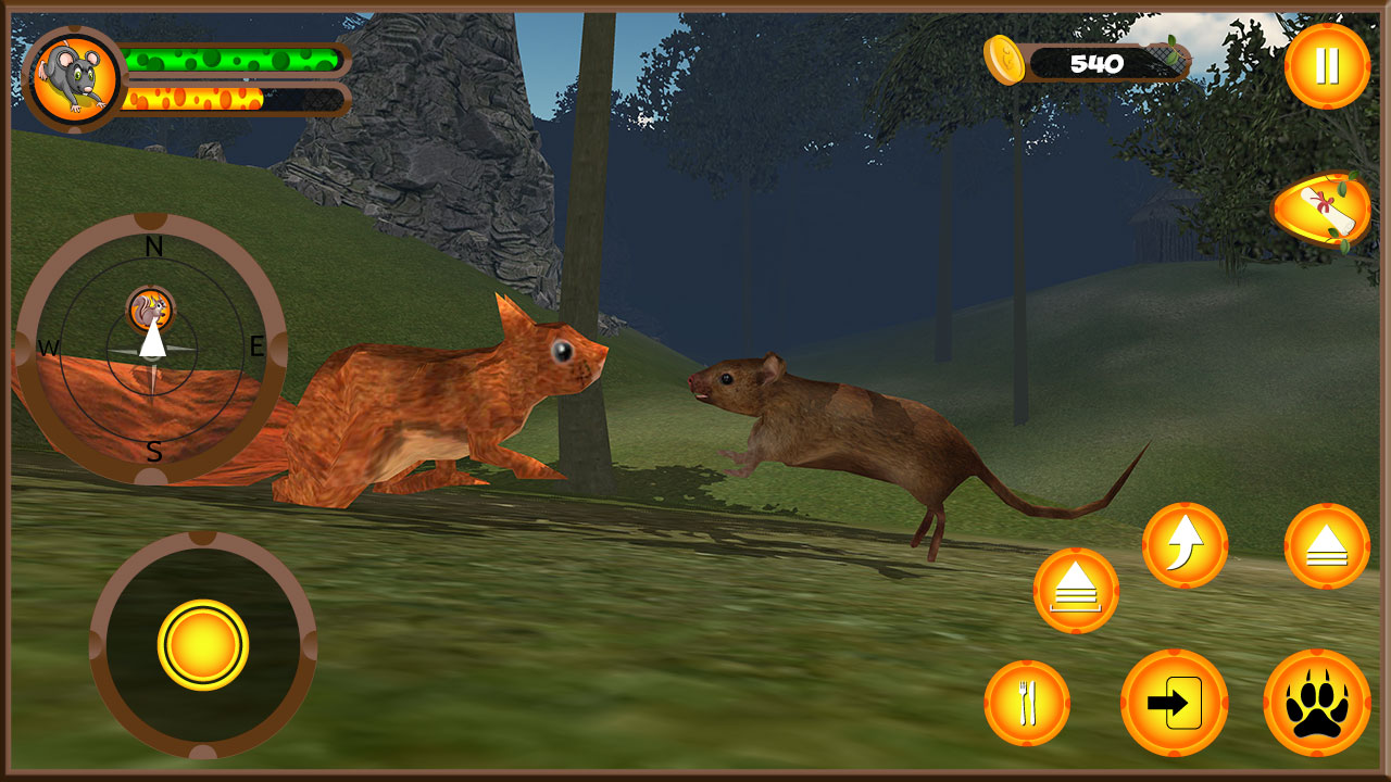 Crazy Mouse Simulator - Forest Life Adventure Game For Kids: Amazon.es ...