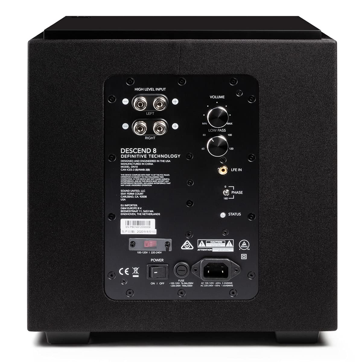 Mua Definitive Technology Descend DN8 8" Subwoofer (2021 Model ...