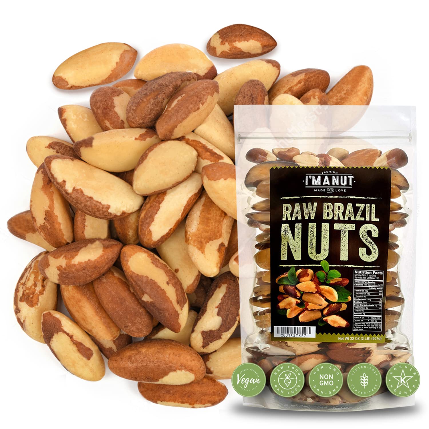 Mua Raw Brazil Nuts 32oz (2 lb) Distinct and Superior to Organic | No ...