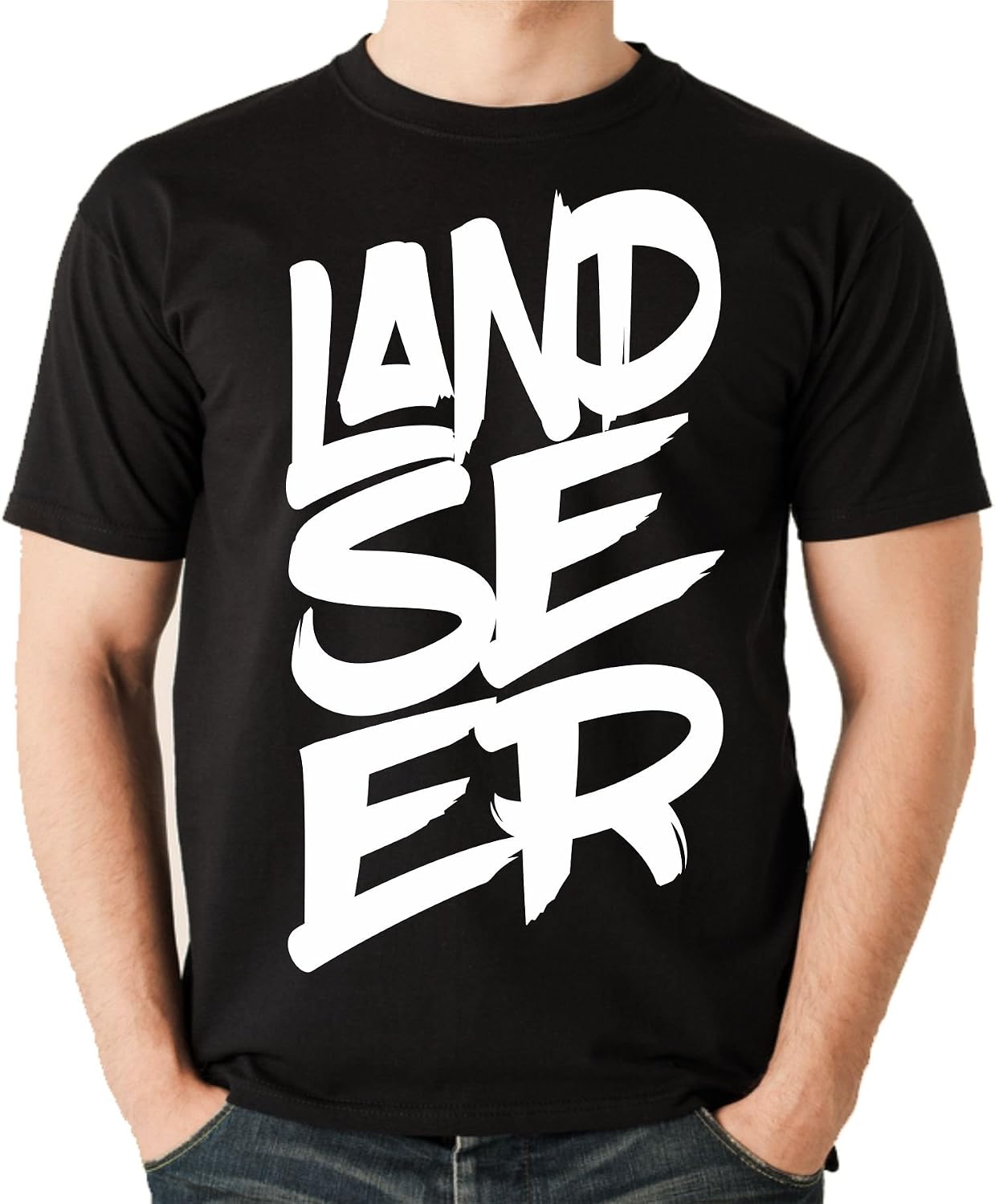 Siviwonder Landseer Wasserrettungshund - Font Schrift Unisex T-Shirt ...