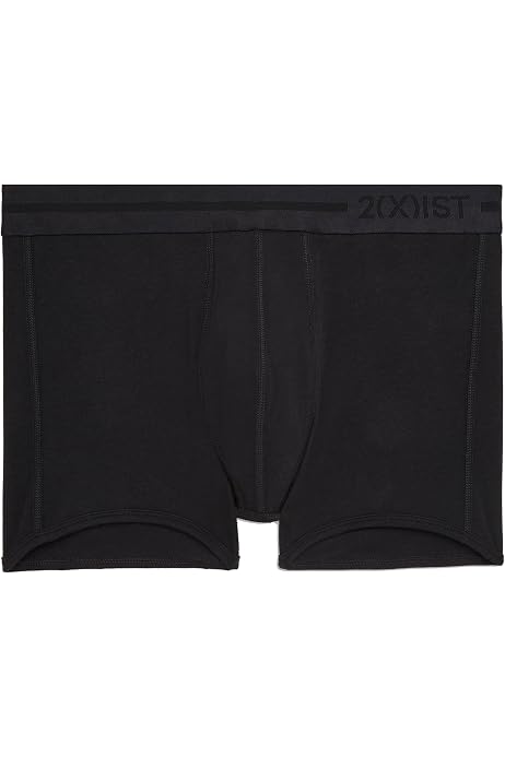 2(X)IST Men's Underwear 2(X)IST Men's Essential Cotton No Show Trunk 3 ...