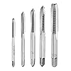 uxcell M3 M4 M5 M6 M8 Hand Threading Tap Set High Speed Steel Straight ...