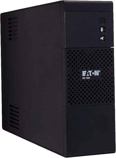 Eaton UPS, 1500VA/900W UPS Battery Backup & Surge Protector, 5S1500LCD Backup Battery, AVR, Line ...