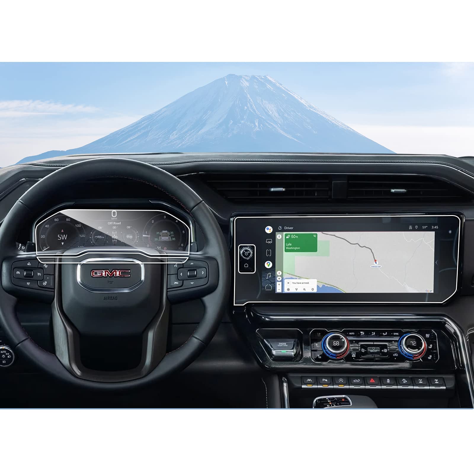 Mua 2023 2024 GMC Sierra 1500 Screen Protector 2022 2023 2024 GMC ...