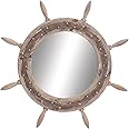 Amazon.com: Deco 79 Wood Ship Wheel Mirror, 29-Inch : Home & Kitchen