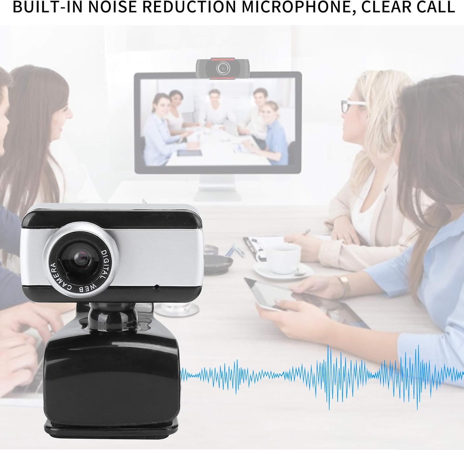 143 HD Webcam, Computer Camera Digital USB Web Camera Free Drive 480P ...