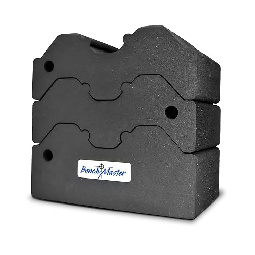BenchMaster 3 Piece Bench Block (2.5", 4.5", and 7.5"), Adjustable ...