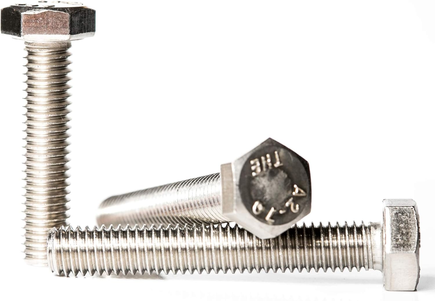 M6 (6mm x 20mm) Hexagon Head Screws Hex Bolts A2 Stainless Steel (Pack ...