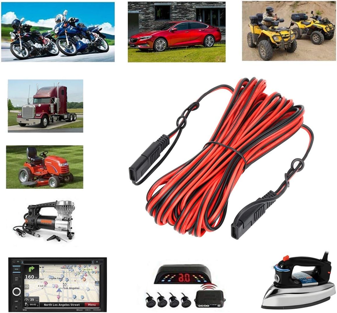 Amplifier Installation 25 Foot SAE to SAE 2 Pin Quick Disconnect ...