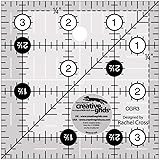 Amazon.com: Creative Grids Quilt Ruler 18-1/2in Square - CGR1818