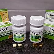 Gravol Ginger Liquid Gel Capsules for Upset Stomach and Nausea, 24 ...