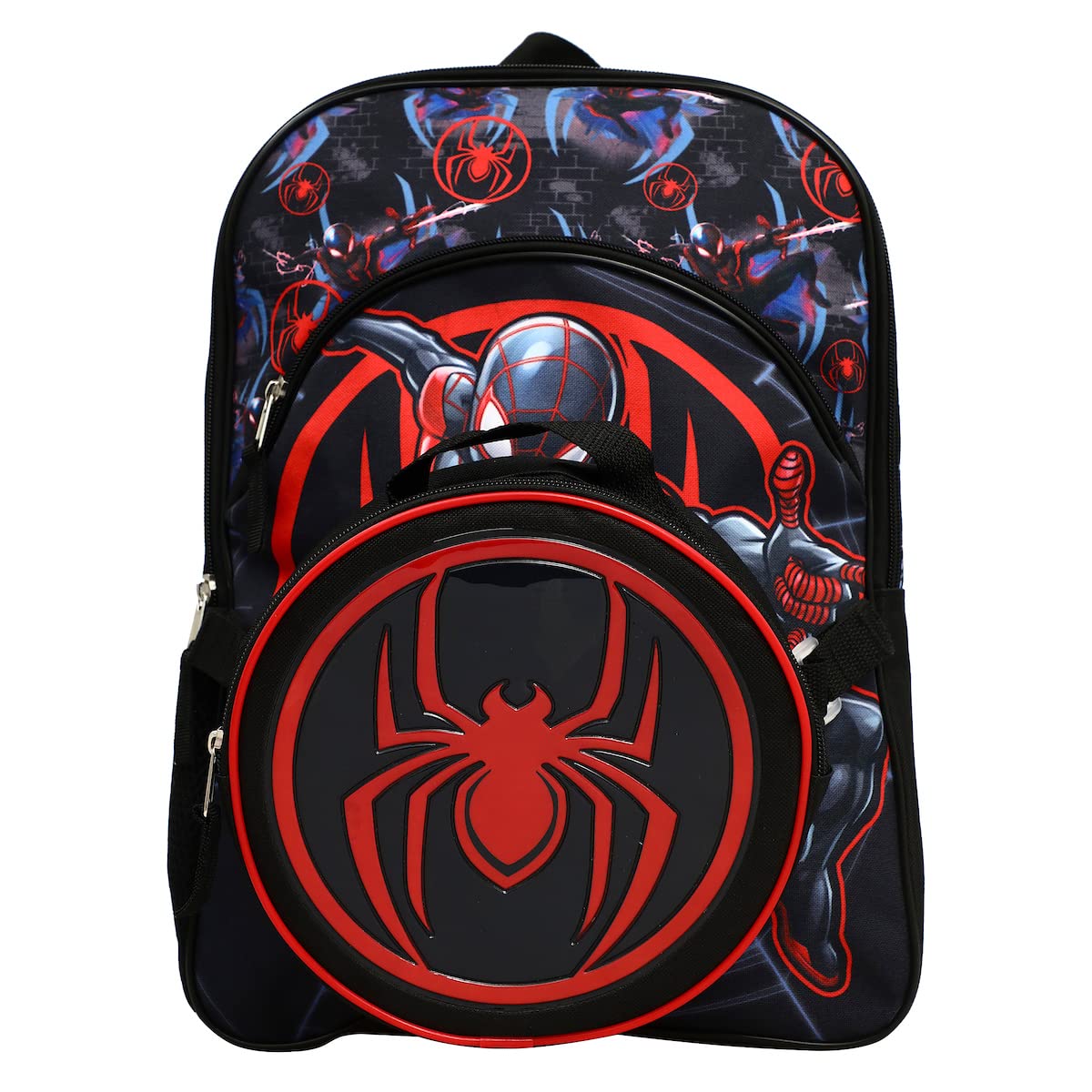 Mua Bioworld Marvel Spider-Man Miles Youth Lunch Tote & Backpack trên ...