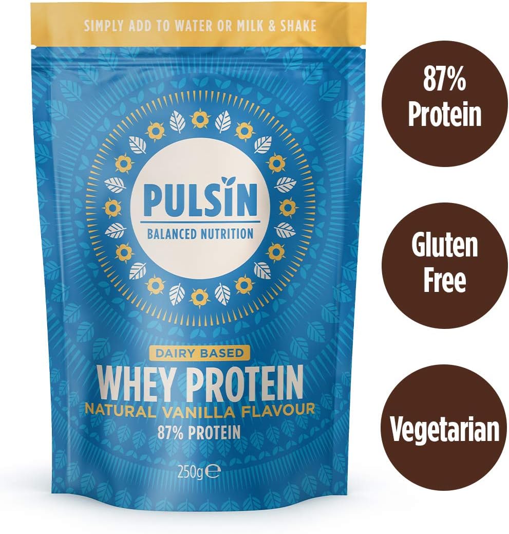 Pulsin Natural Vanilla Flavoured Protein Powder, 1 kg – BigaMart