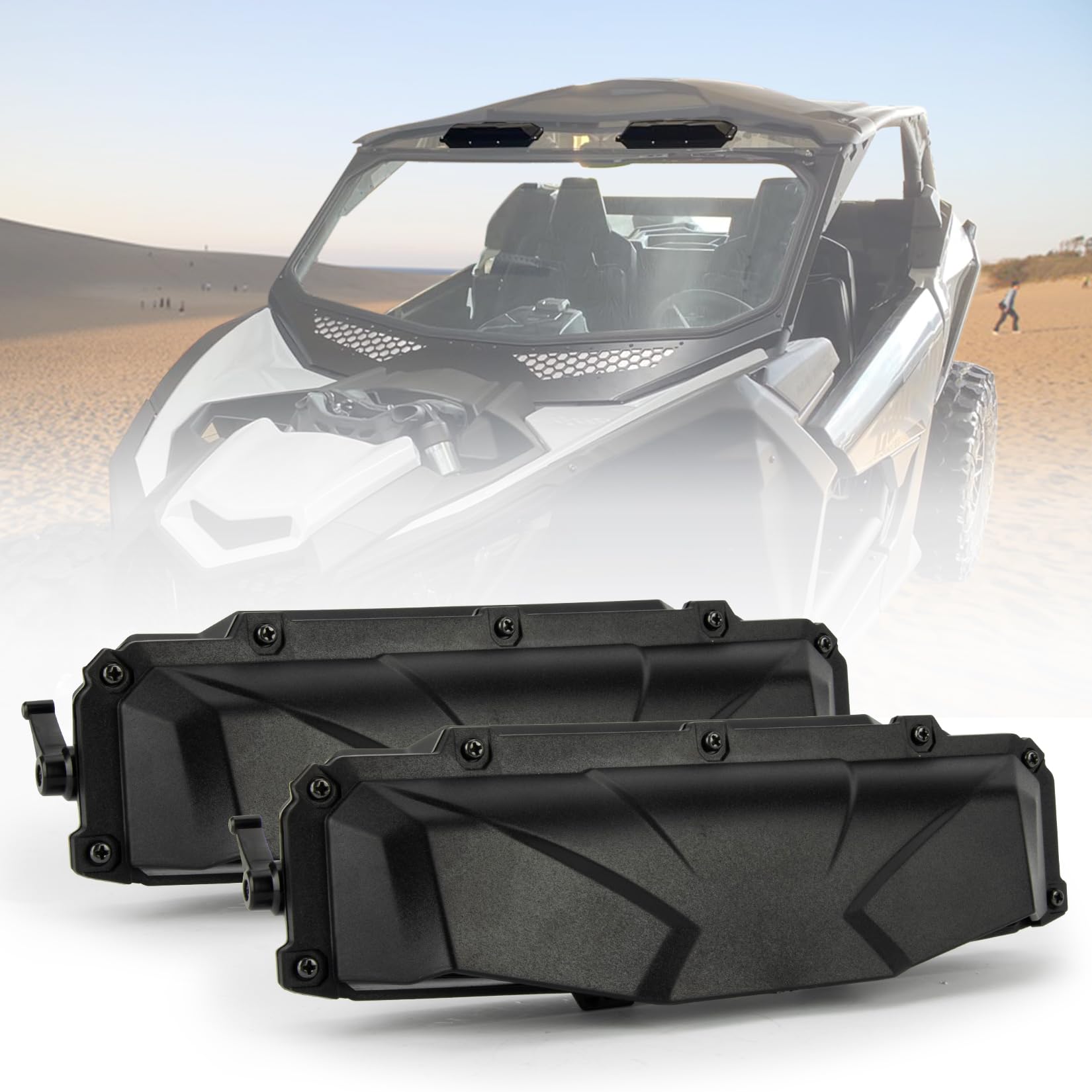 PSLER UTV Windshield Vent Kit Windscreen Ventilation Accessories ...