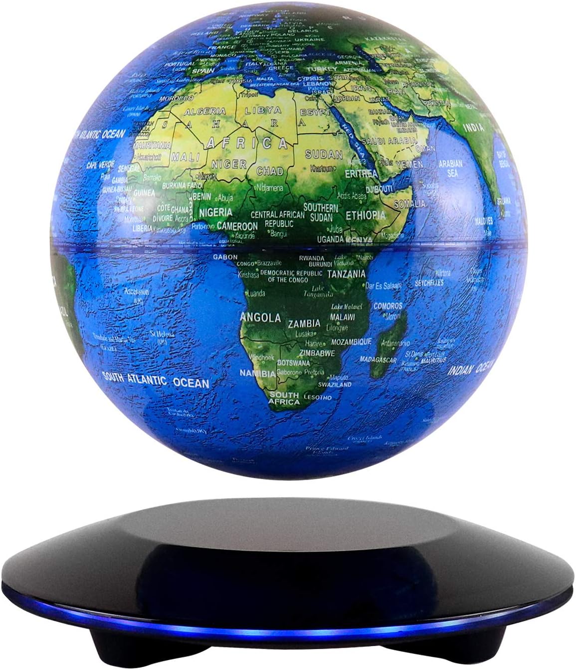 JOWHOL Magnet Globus,Magnetic Floating Globe,Magnetische Kugeln Globen ...