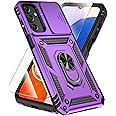 Amazon.com: SunStory Phone Case for Samsung Galaxy A16 5G Case with HD Screen Protector & Slide ...