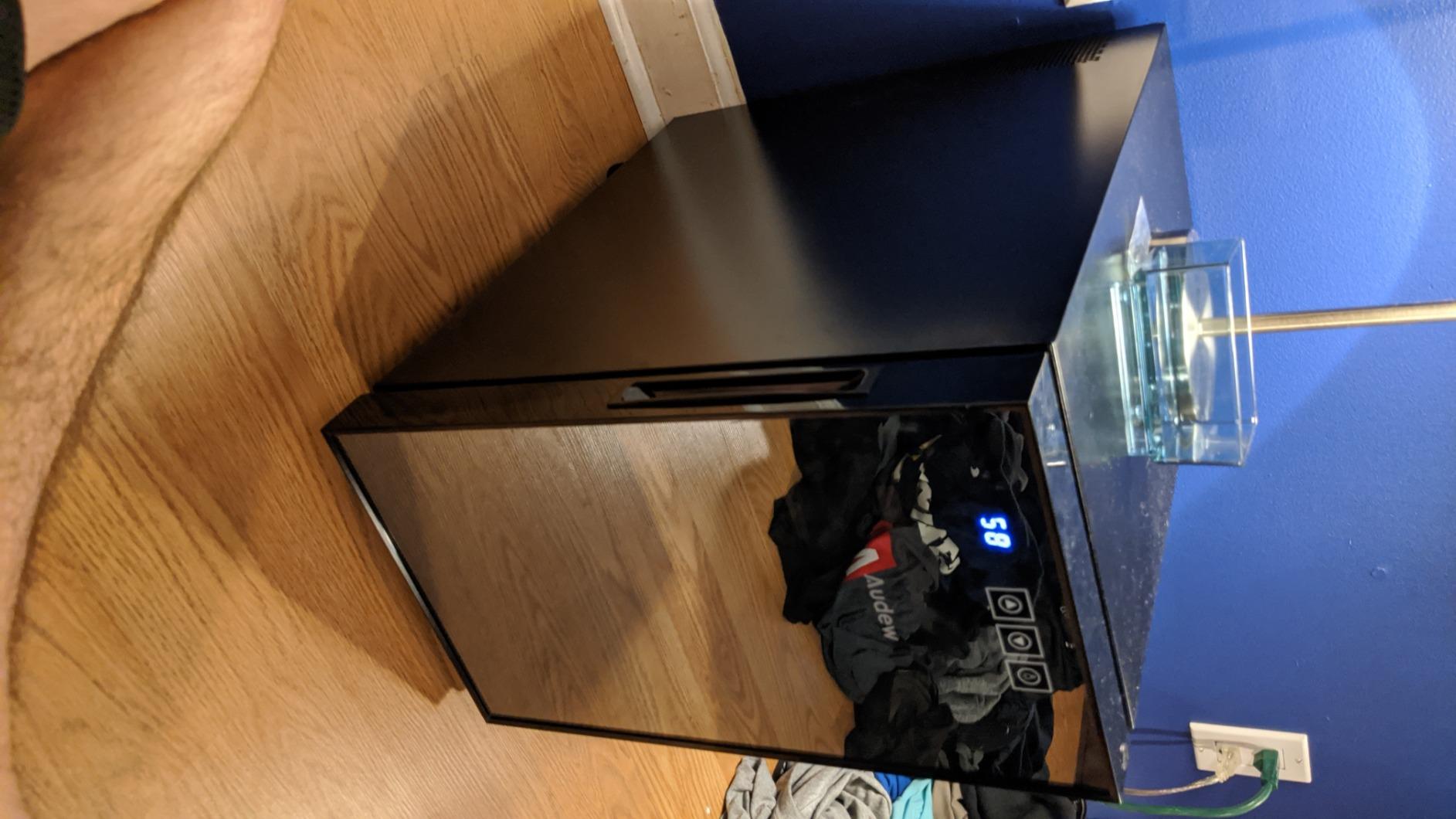 Audew JC-23C1 Electronic Cigar Cooler Humidor,150-Cigar, with Spanish ...