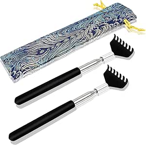 ONEEKK Back Scratcher, 2 Pack Back Scratchers for Men Women Kids Dogs ...