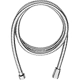 GROHE 28143000 RelexaFlex 59" Metal Longlife Shower Hose, Starlight ...