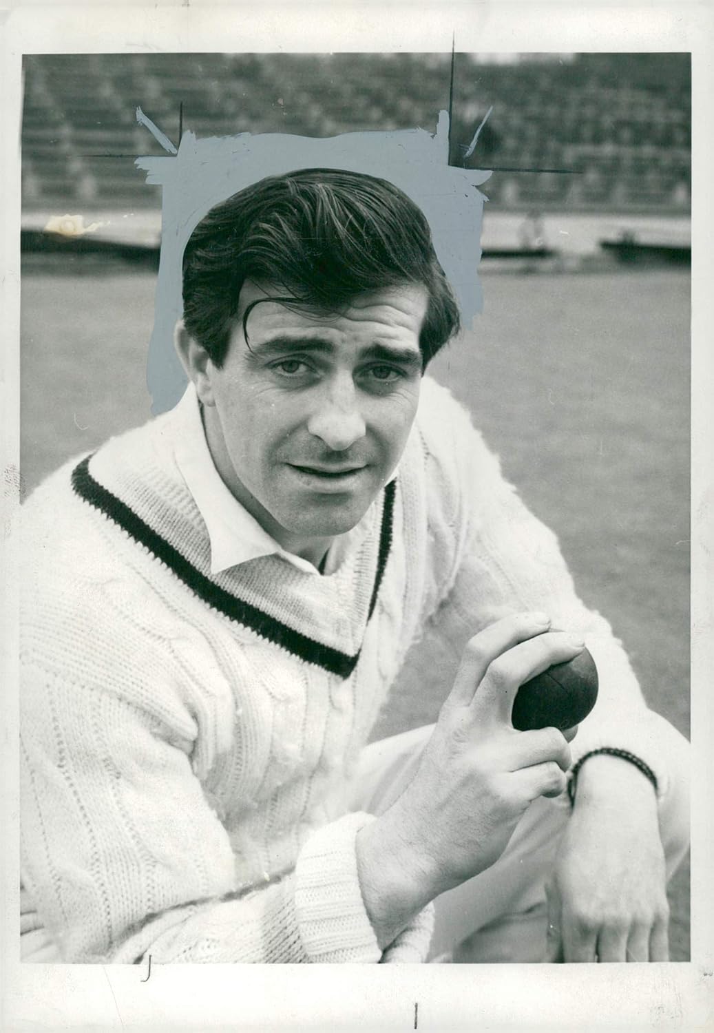 Amazon.com: Vintage photo of Fred Trueman: Entertainment Collectibles