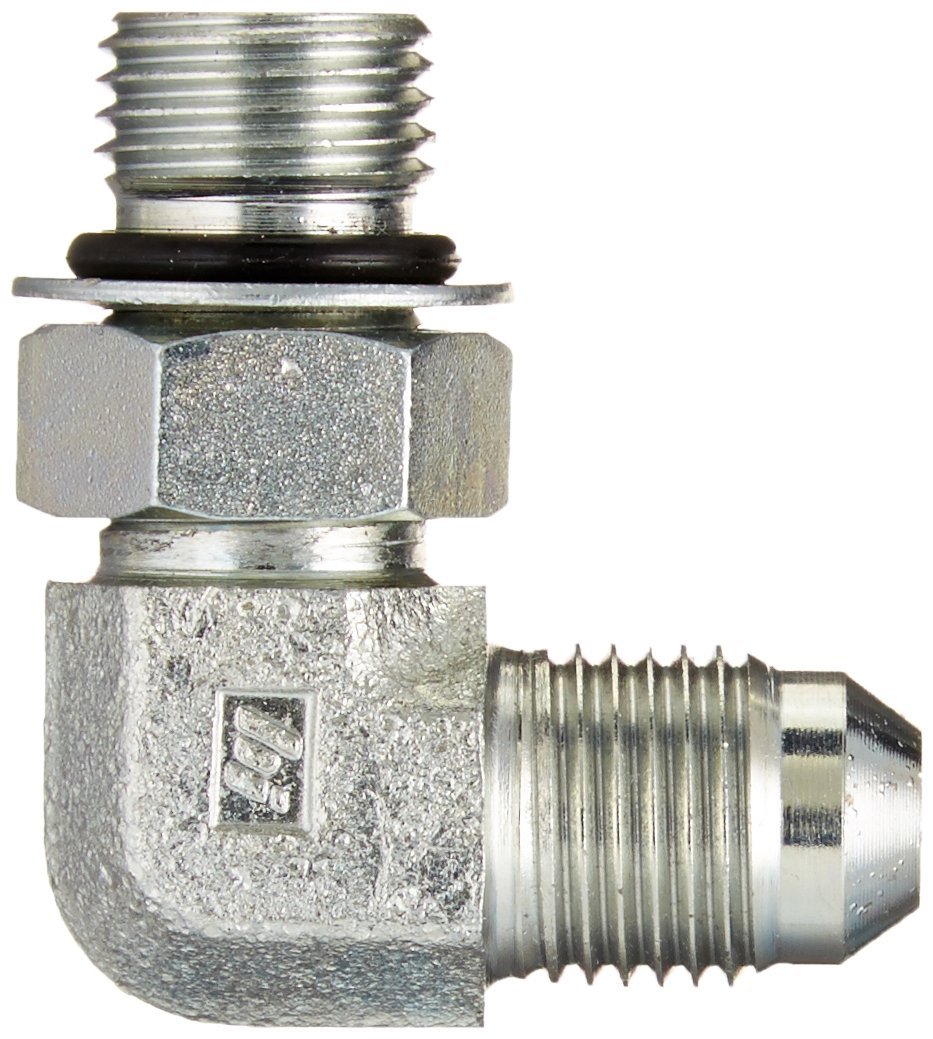 Brennan 6801-10-10-NWO-FG Forged Steel JIC Flared Tube Fitting 5/8 Tube OD JIC Male x 7/8-14 ...