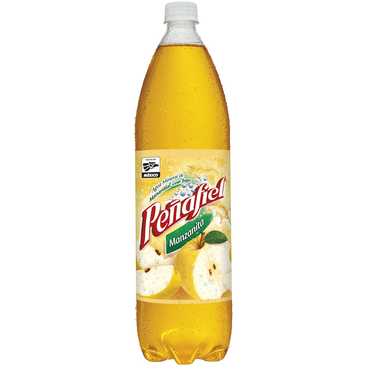 Peñafiel Manzanita Mineral Spring Water, 1.5 Liter Bottle (Pack of 12): Amazon.com: Grocery ...