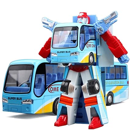 Buy Transformers Distortion Bus One-step Changer Transform Into Bus ...