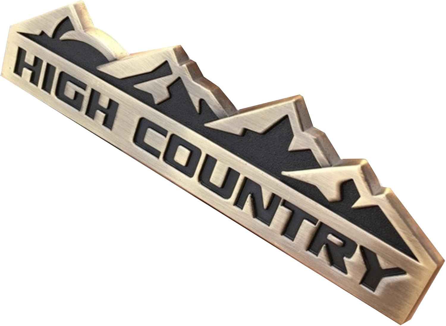 Amazon.com : 3D Bronze High Country Rear Emblem Badge Decal Sticker for ...