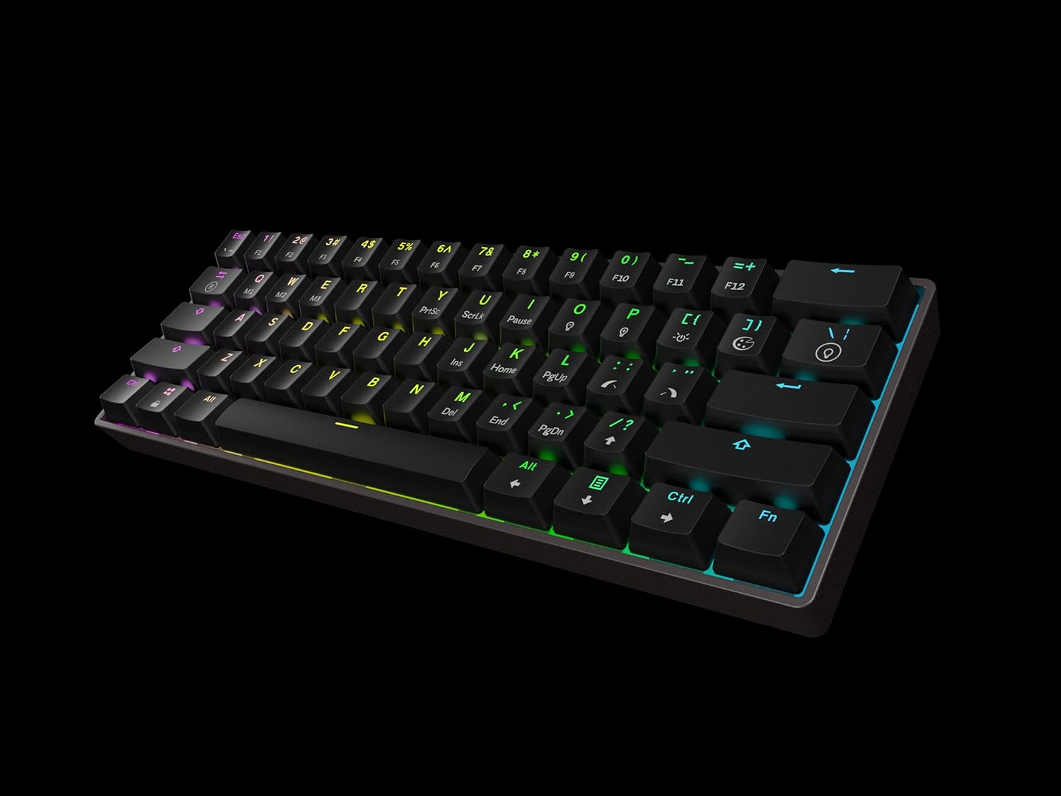 Mizar MZ60 LUNA Hot Swappable Mechanical Gaming Keyboard – 61 Keys ...