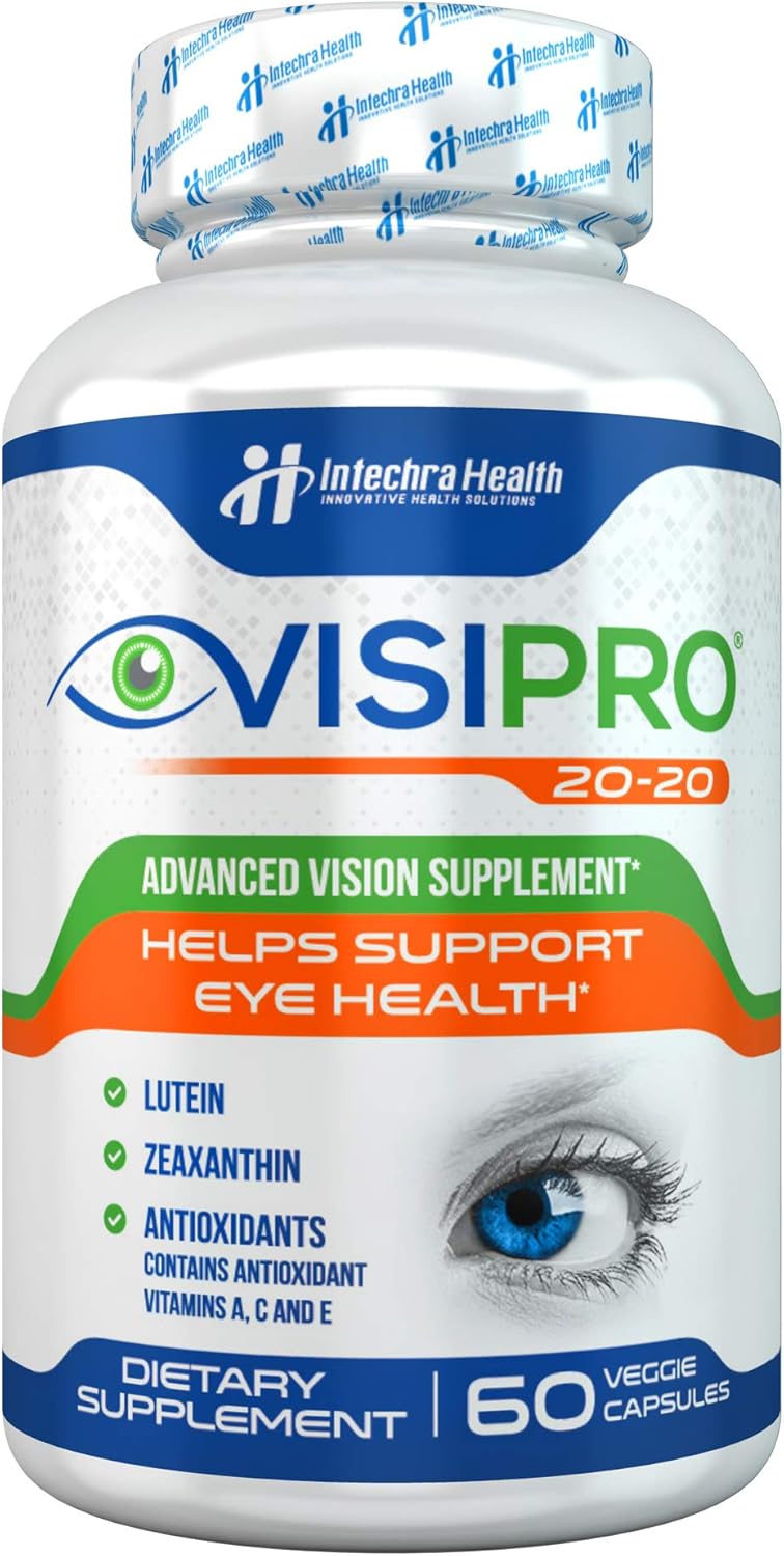 VISIPRO 20-20 Advanced New Vision Supplement - Macular Eye Health ...