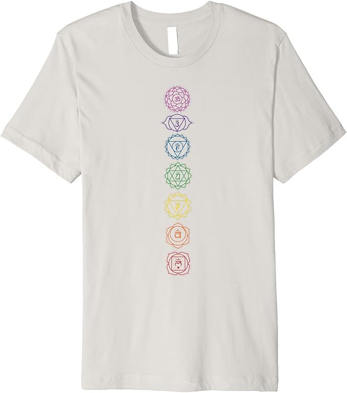 Amazon.com: Yoga shirt for Women- chakras OM Meditation alignment: Clothing