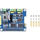 Amazon.com: Waveshare 2-Channel Isolated CAN FD Expansion HAT, Compatible with Raspberry Pi 5/4B ...