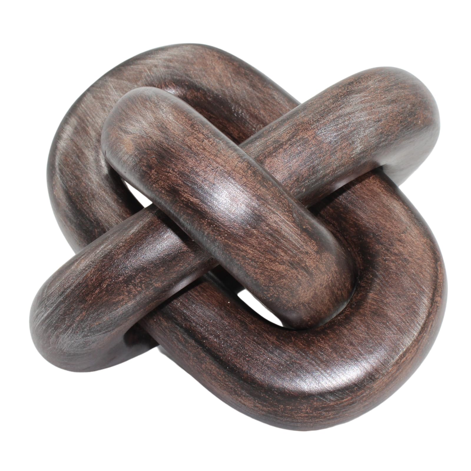 ALIWINER Decorative Knots Chain Home Decor, Hand Craft Resin 3 Link ...