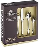 Viners 6081217B Glamour 24-Piece Stainless Steel Cutlery Giftbox Set ...