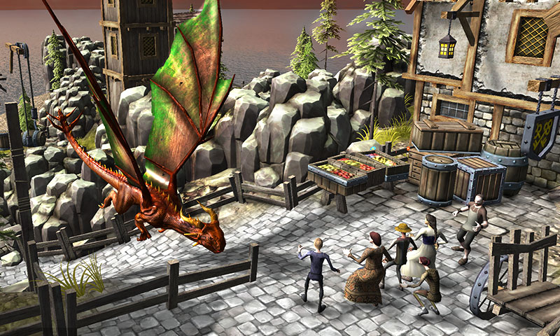 Amazon.com: Angry Dragon Fury Simulator 3D: Appstore for Android