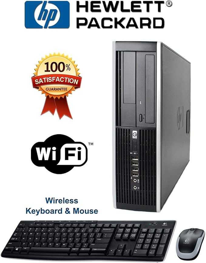 HP Compaq 6000 Pro SFF Desktop PC - Intel Core2Duo 2.93Ghz 8GB 500GB ...