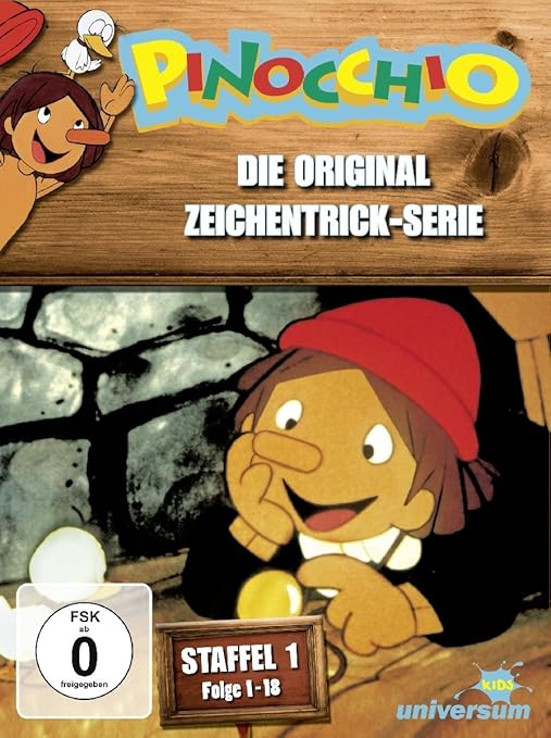 Pinocchio - Die Original Zeichentrick-Serie, Staffel 1, Folge 01-18 3 ...