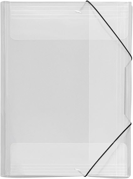 Crystal Portfolio Folder A3 Transparent: Amazon.co.uk: Office Products