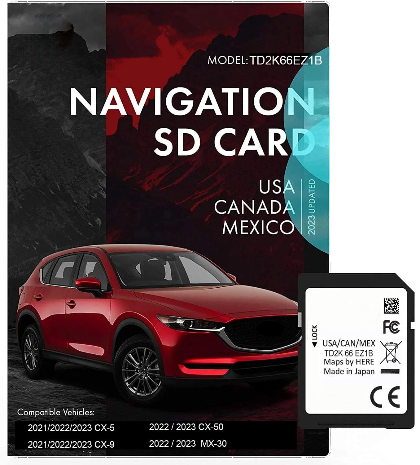 Mua 2024 Latest Navigation SD Card Fits CX-5 CX-9（2021-2023）,CX-50 MX ...