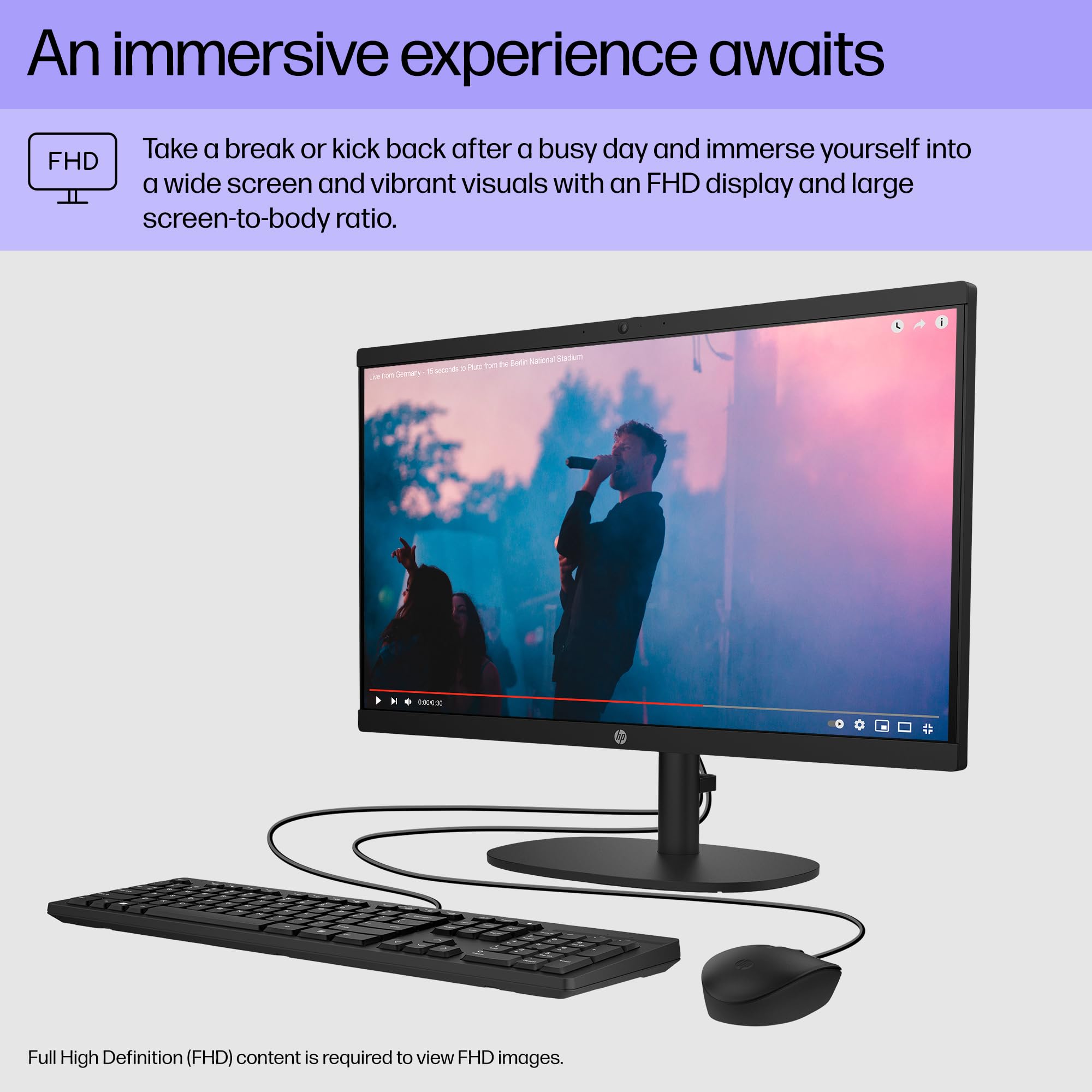 Mua HP 22 inch All-in-One Desktop PC, FHD Display, Intel N100, 8 GB RAM ...