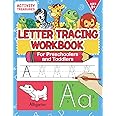 Letter Tracing Workbook For Preschoolers And Toddlers: A Fun ABC ...