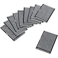 Amazon.com: T Tulead Black PCB Prototype Perf Board Small Double Sided ...