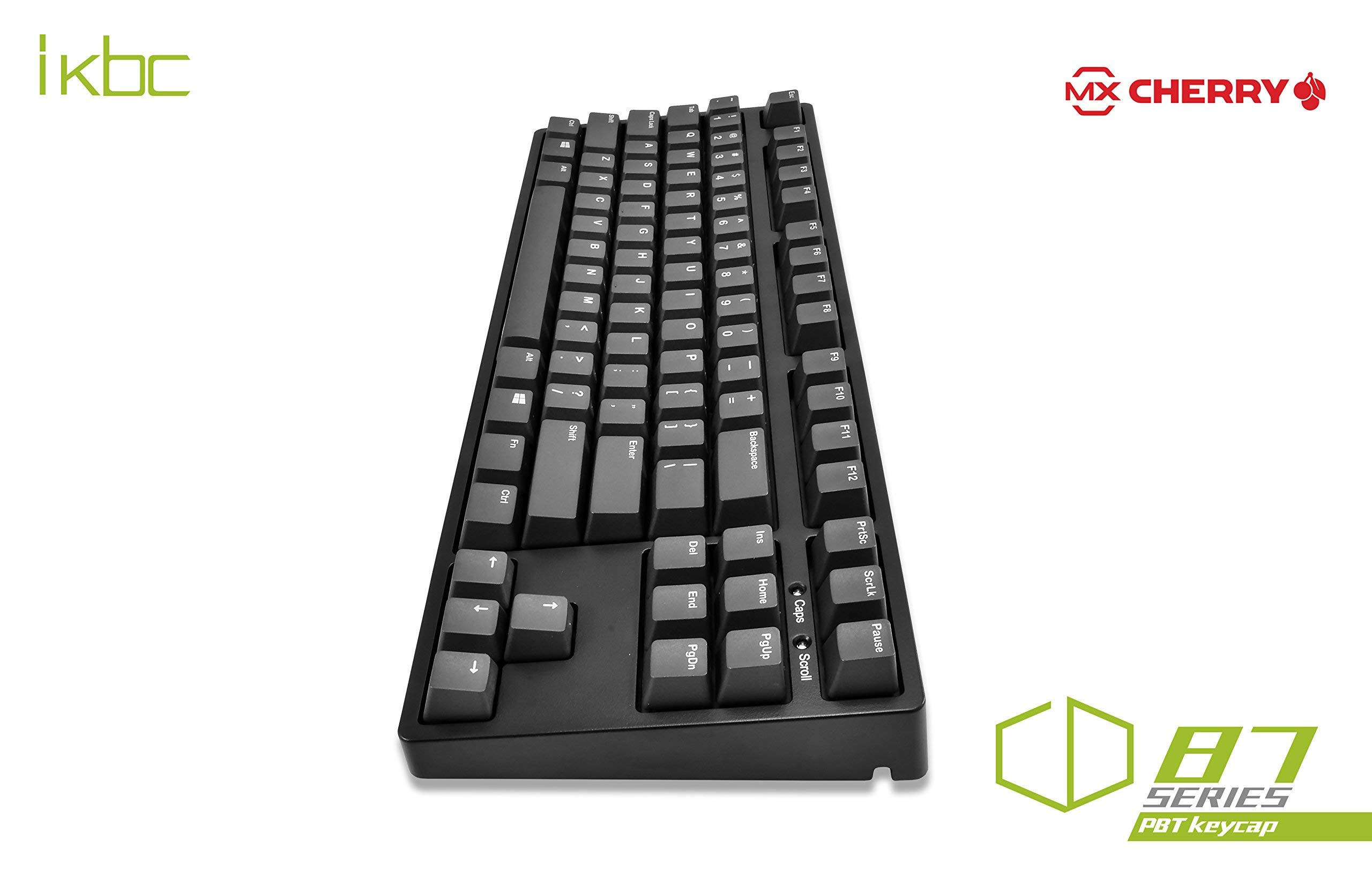 Buy iKBC CD87 Mechanical Keyboard with Cherry MX Red Switch for Windows and Mac, Tenkeyless ...
