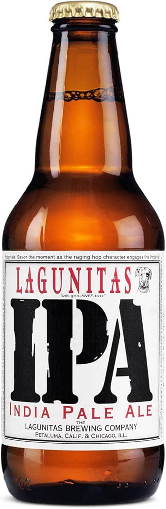 Lagunitas Cerveza Americana IPA - 355 ml: Amazon.es: Alimentación y bebidas