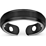 Amazon.com: (2-Pack) Elegant Pure Copper Magnetic Therapy Ring Pain ...
